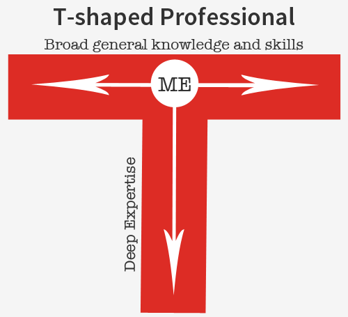 T Shape Your Experts Power2improve